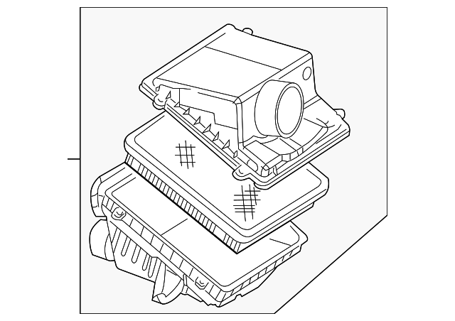 25998076 - Air Cleaner - 2010-2013 GM | OEM Parts Quick