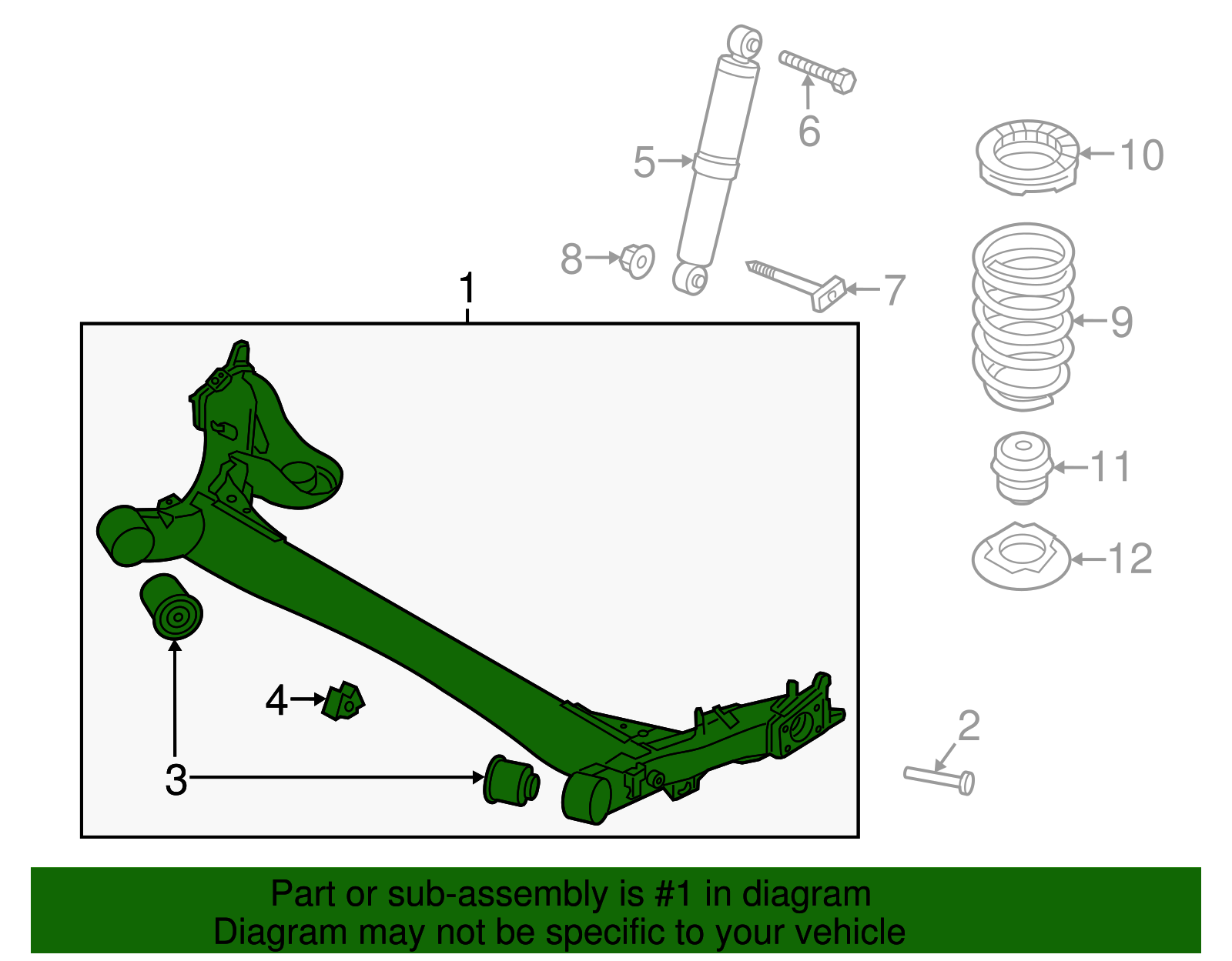 2013-2017 Hyundai Elantra GT Axle Assembly 55100-A5600 | Retail ...