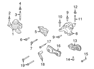 2010-2019 Ford OEM NEW 2010-19 Ford Lincoln Flex Taurus Sedan MKT ...