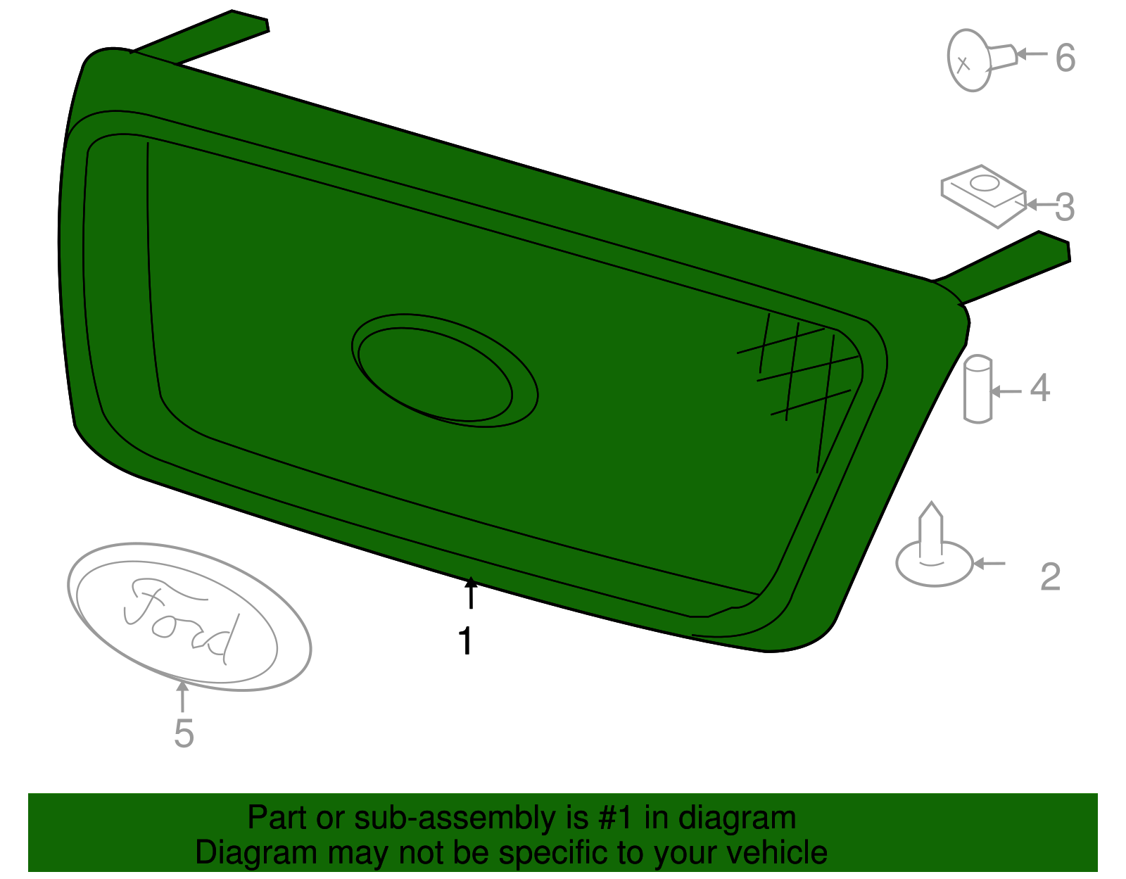 2007-2008 Ford F-150 Grille 5L3Z-8200-EA | Retail Performance Auto Parts