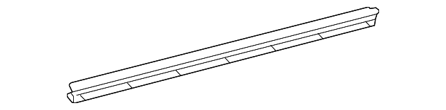 2005-2014 Toyota Tacoma Door Window Belt Weatherstrip 68161-04040 | OEM ...