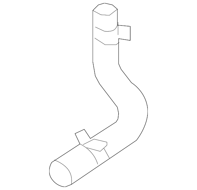 25468-3CAC0 - Engine Coolant Hose 2014-2024 Kia | Kia.Parts Store