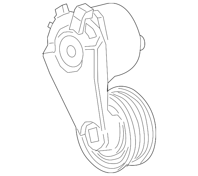 2018-2025 GM Drive Belt Tensioner 12654271 GM | GMPartsDirect.com