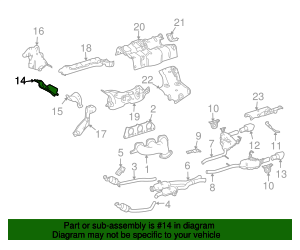 251-332-02-88 - Heat Shield 2006-2012 Mercedes-Benz | AutoNationParts.com