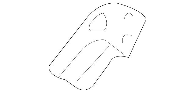 251-491-07-41 - Converter & Pipe Bracket 2006-2012 Mercedes-Benz R 350 ...