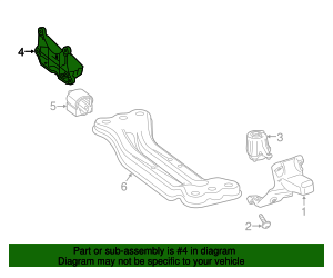 2019-2021 Mercedes-Benz Rear Bracket 725-242-01-00 | AutoNationParts.com