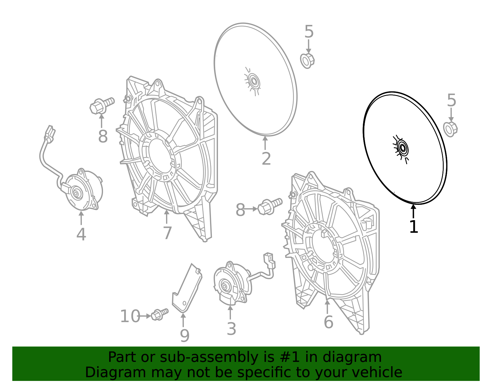 38611-RPY-G01 - 2017-2021 Honda Civic - Fan Cooling | Genuine Honda Parts