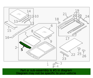 81610-C5000 - Front Glass 2016-2020 Kia Sorento | Kia.Parts Store