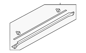 91112AG34A - Rocker Molding 2005-2009 Subaru | Subaru Factory Parts Online