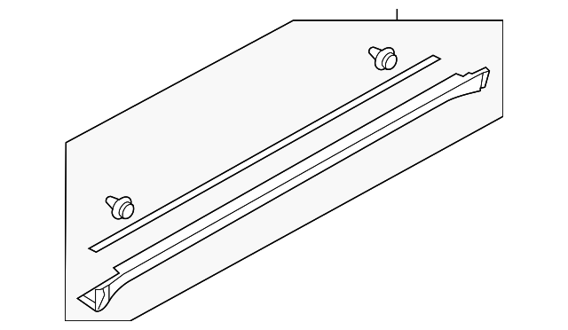 91112AG34A - Rocker Molding 2005-2009 Subaru | Subaru Factory Parts Online