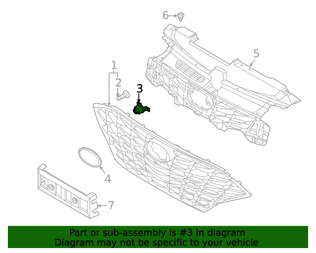 99250-L0000 - Front Camera 2020-2023 Hyundai Sonata | Factory Hyundai ...