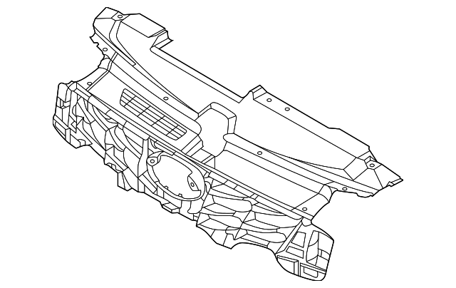 2020-2021 Hyundai Sonata Rear Cover 86390-L0400 | OEM Parts Online