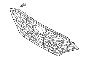 Genuine Grille Assembly for 2020-2022 Hyundai Sonata | Part# 863A0 ...