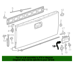 2015-2022 GM Rearview Driver Information Camera 84143039 GM ...