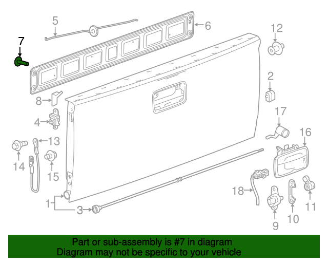2015-2025 GM Multi-Purpose Bolt 11611883 GM | GMPartsDirect.com
