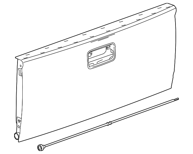 2015-2022 GM Tailgate 85658759 GM | GMPartsDirect.com