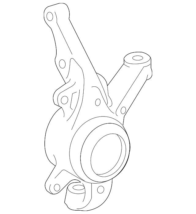 43211-52050 - Steering Knuckle - 2007-2019 Toyota | OEM Genuine Toyota ...