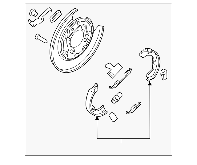 2016-2020 Kia Sorento Parking Brake 58250-C6000 | OEM Parts Online