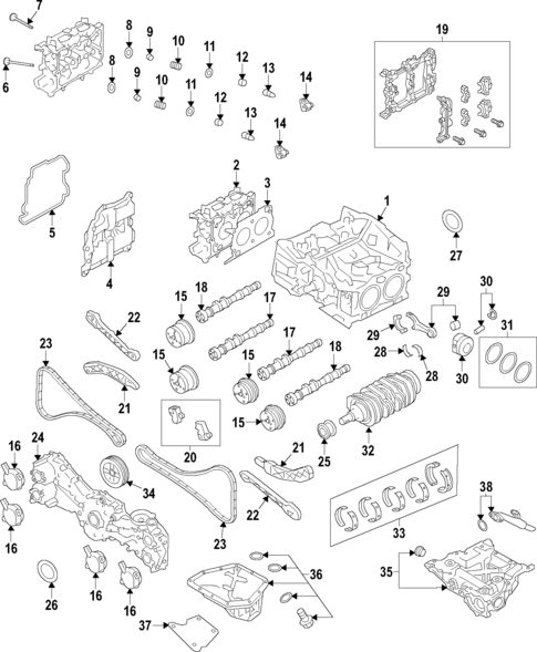 Mounts for 2018 Subaru Impreza | OEM Parts Online