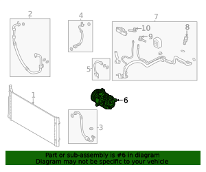 2021-2024 Land Rover A/C Compressor LR174899 | OEM Parts Online