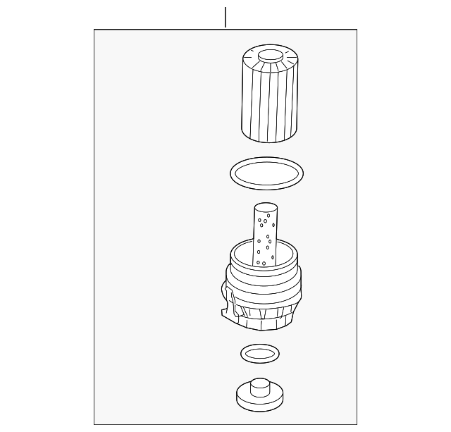 2007-2022 Toyota Cap Assembly, Oil Filter With Element 15650-0S010 ...