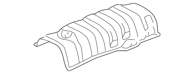 2004-2009 Toyota Prius Heat Shield 58327-47010 | Toyota Parts Center