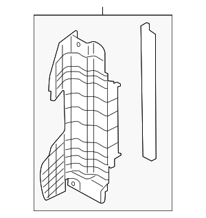 29136-B0000 - Air Guide 2017-2018 Kia | Kia.Parts Store
