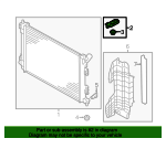 25333-3X100 - Radiator Upper Bracket 2014-2018 Kia | Kia.Parts Store