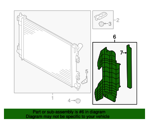 29136-B0000 - Air Guide 2017-2018 Kia | Kia.Parts Store