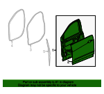 2017-2022 Cadillac XT5 Front Driver Side Door 84542296 | GMPartsDirect.com