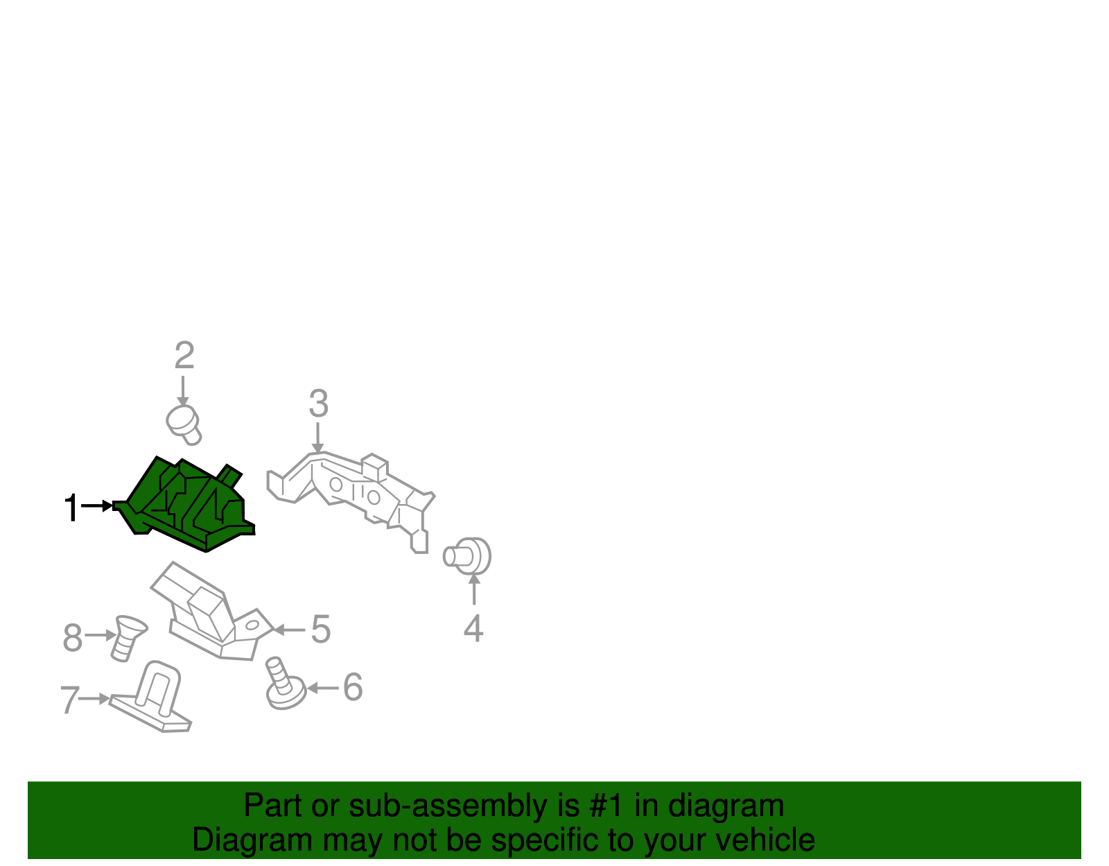 74810-TG7-A00 - Camera 2016-2017 Honda Pilot | Honda Parts Online