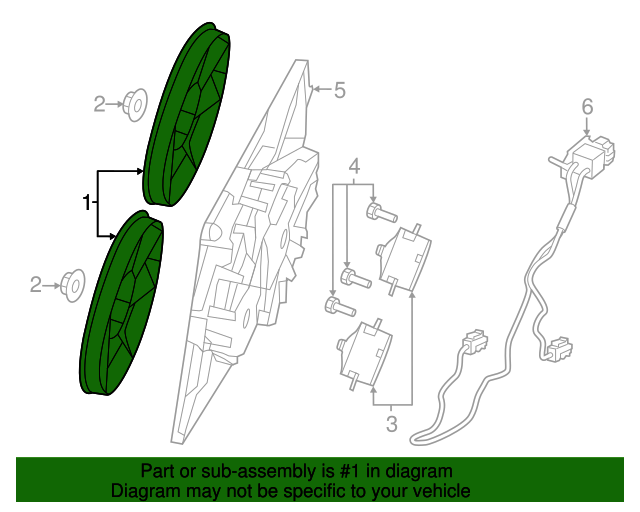 2005-2020 Mopar Fan Blade 5137713AA | TascaParts.com