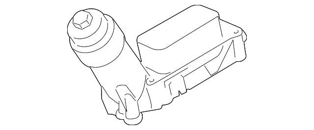 68596317AB - Oil Filter Housing 2011-2024 Mopar | Mopar Factory Parts ...