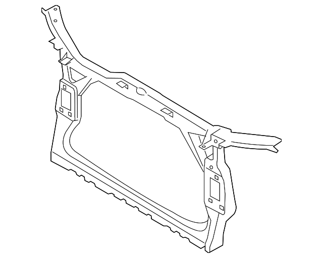 Radiator Support - Audi (8K0-805-594-L) | Audi USA Par