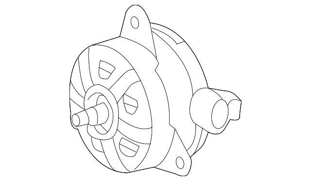 2013-2018 Toyota RAV4 Fan Motor Cooling, Toyota Rav4 (Genuine Toyota ...
