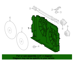 2013-2018 Toyota RAV4 Fan Shroud 16711-0V211 | OEM Parts Online
