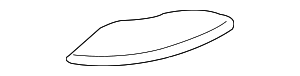 230-750-05-25-7F05 - Corner Cover 2003-2009 Mercedes-Benz | Mercedes ...
