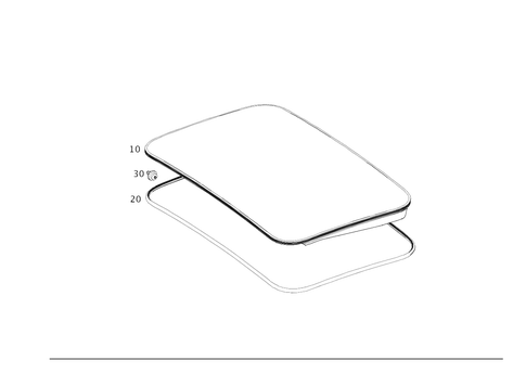 Sliding/Lifting Roof Plate for 2021 Mercedes-Benz CLS 450 | Mercedes ...