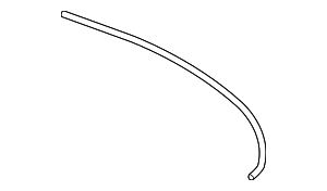 2014-2018 Mazda 3 Lift-Gate Washer Hose BJT6-67-4F0 | TascaParts.com