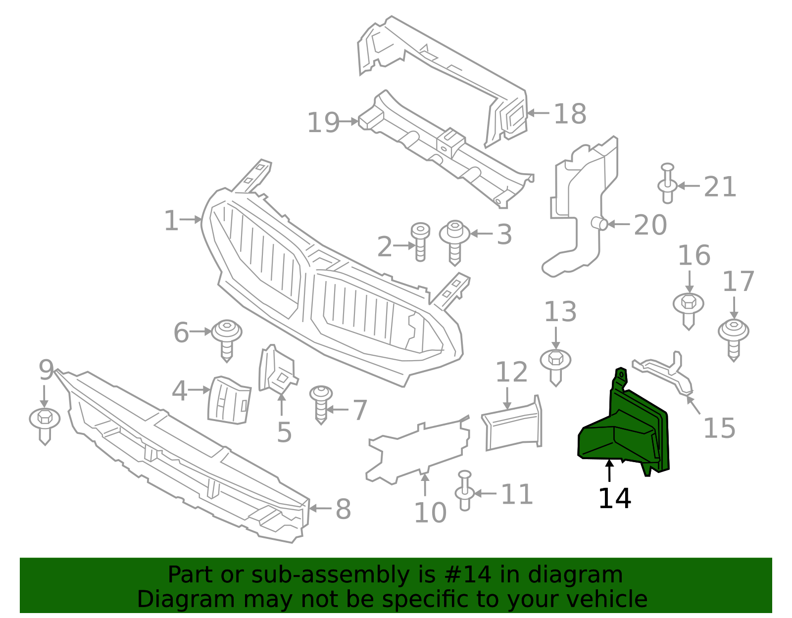 51748059690 - 2020-2025 BMW Auxiliary Cooler (51-74-8-059-690) | BMW of ...