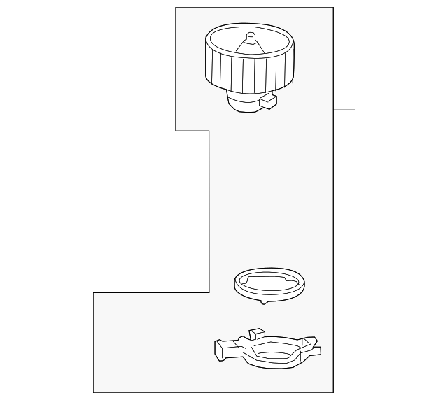 2013-2022 GM Blower Motor 42777757 | GM Parts Center