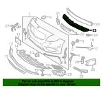Genuine Upper Absorber for 2014-2016 Mercedes-Benz Part# 117-885-00-65 ...