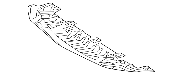 Under Cover - Mercedes-Benz (176-885-02-36) | MB OEM Parts