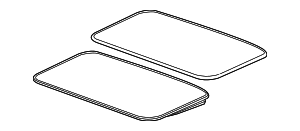 2014-2020 GM Sunroof Glass 84515806 GM | GMPartsDirect.com