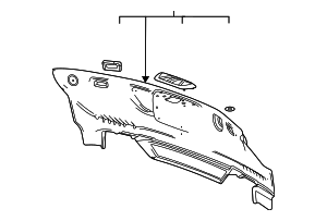 2020-2025 Chevrolet Corvette F Panel 84921432 | TascaParts.com