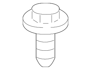 2017-2024 Porsche Hood Hinge Bolt PAF-911-883-A | Sunset Porsche Parts