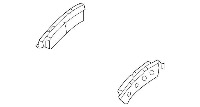 (Replaces 20829195) Rear Disc Brake Pad Set with Clips, Boots, and Caps ...