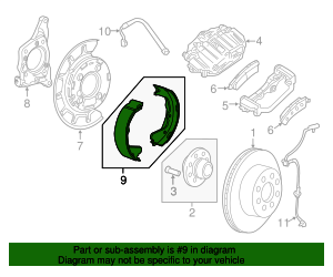2011-2014 GM (s)shoe Kit 22937747 GM | GMPartsDirect.com