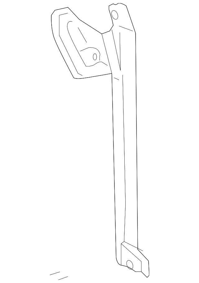 53208-47010 - Radiator Support Panel Reinforcement - 2004-2009 Toyota ...