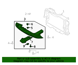 2020-2024 Kia Telluride Under Cover 29110-S9000 | QuirkParts